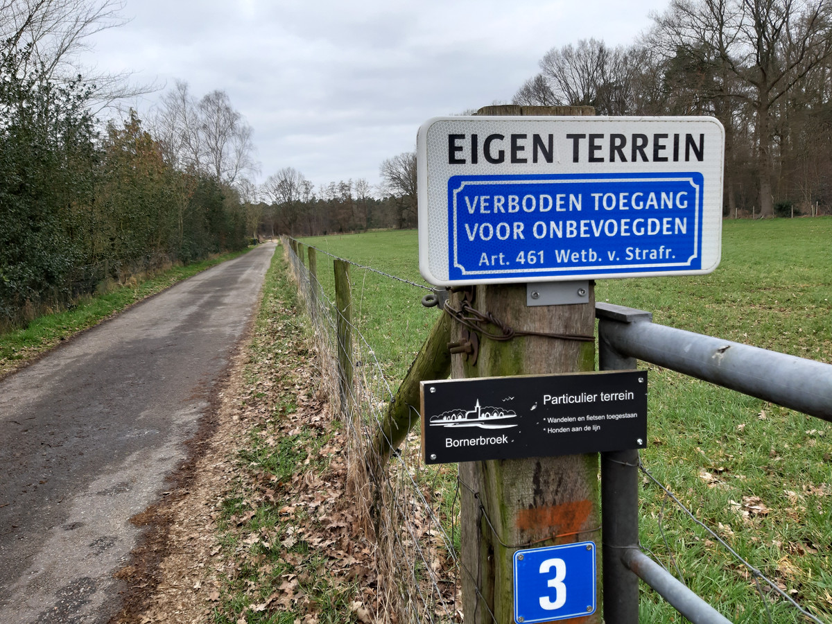 Voorkomen openbaarheid door bordjes en afsluitingen - Advocaatwegen